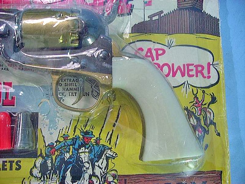Cap Gun Toys - Very Rare Antique Toy Cap Guns